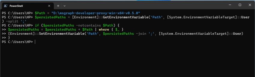 Overview Of Graph Developer Proxy